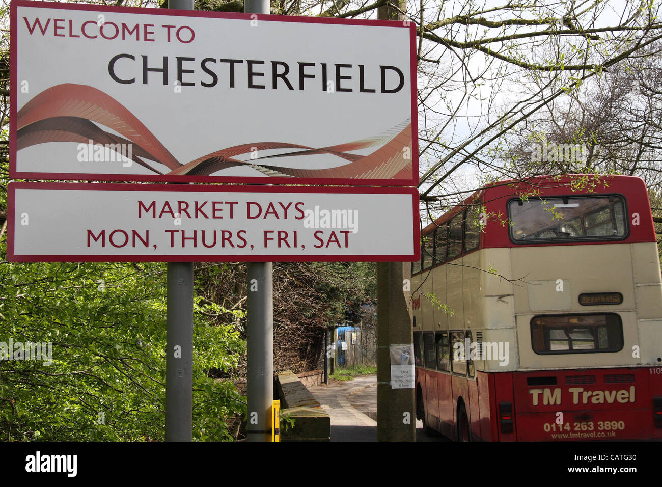 Welcome to Chesterfield signage, (installed April 2012), Chesterfield ...