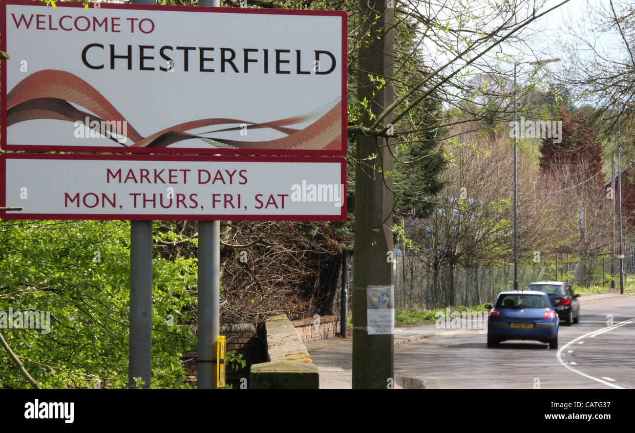 Welcome to Chesterfield signage, (installed April 2012), Chesterfield ...