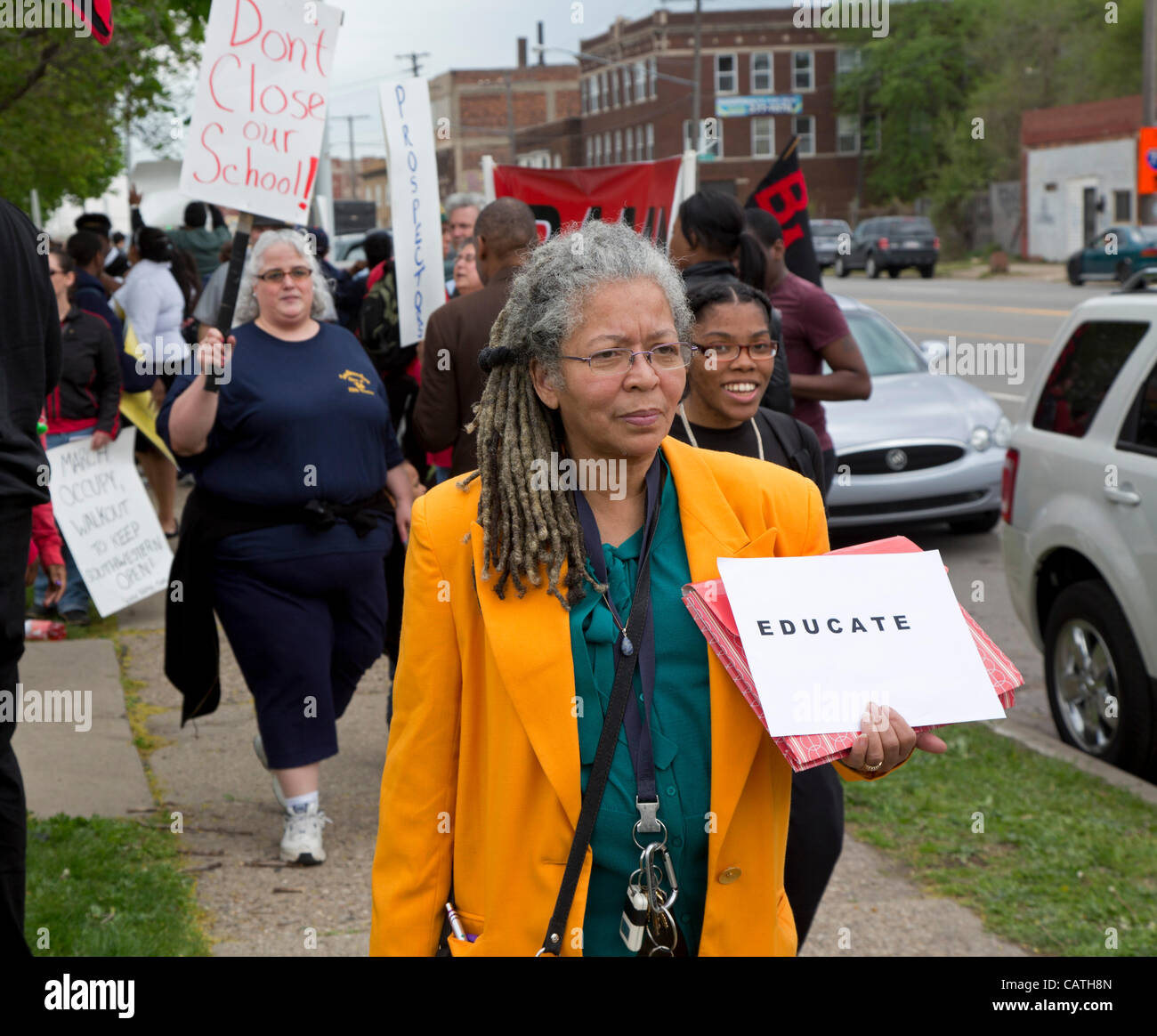 Detroit, Michigan - Students, alumni, parents, and community members ...