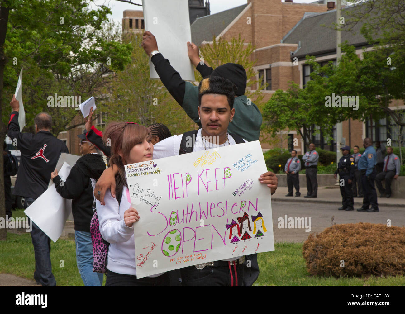 Detroit, Michigan - Students, alumni, parents, and community members ...