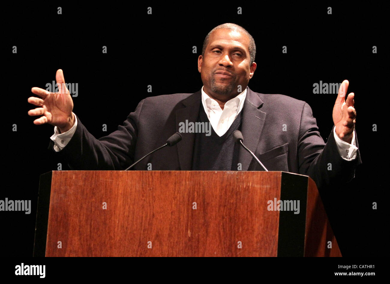 April 20, 2012 - New York, New York, U.S. - PBS talk show host TAVIS ...