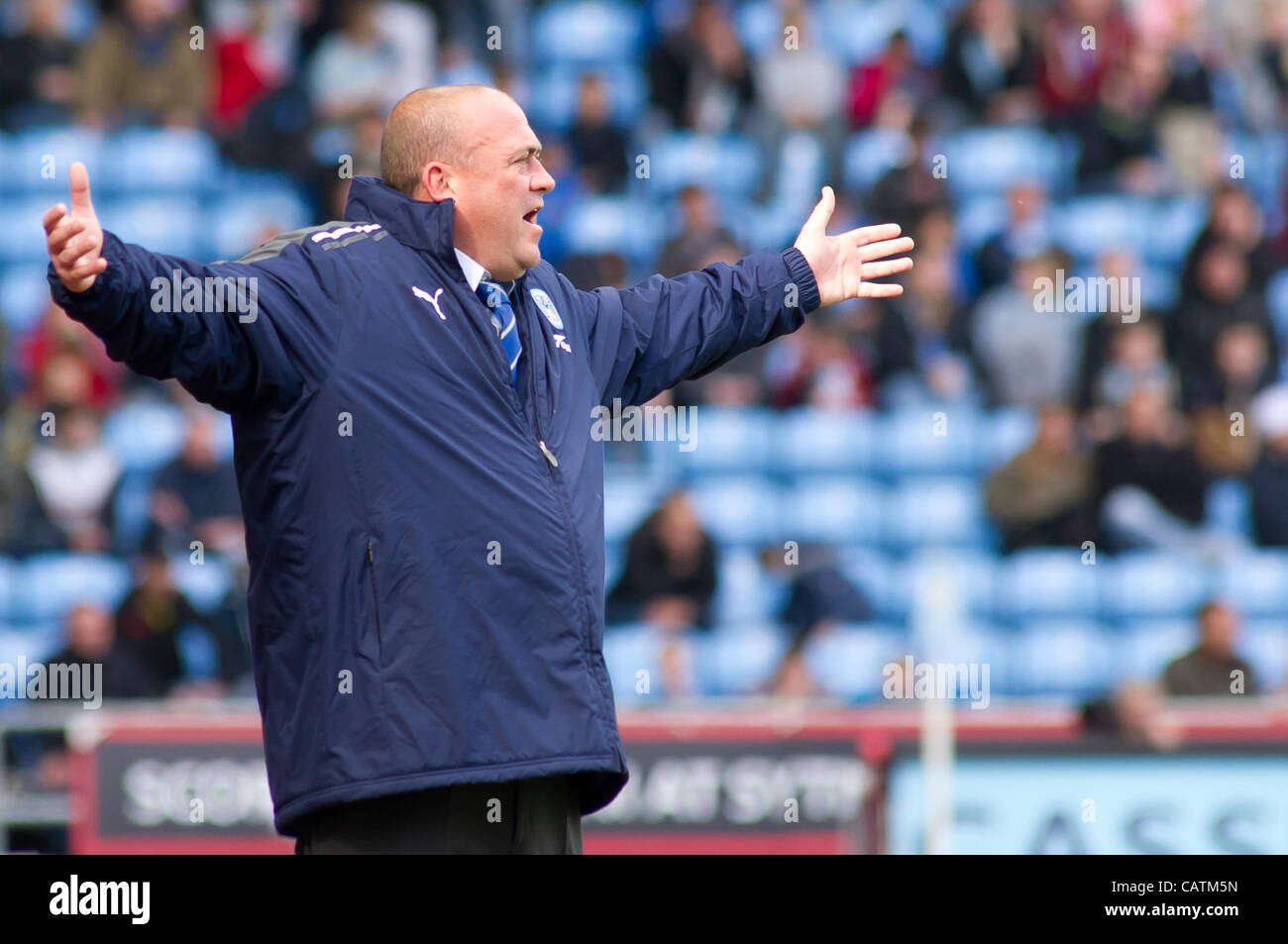 21.04.2012 Coventry, England. Coventry City v Doncaster Rovers. Andy ...