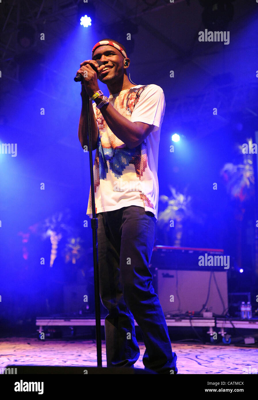 Apr 20, 2012 - Indio, California; USA - Singer FRANK OCEAN as part of ...