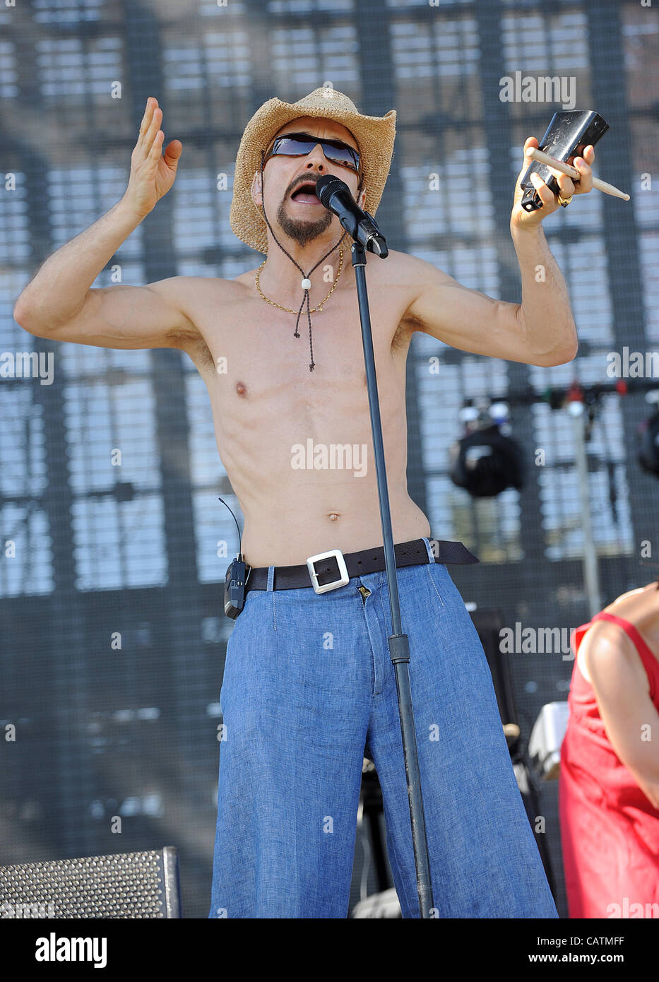 Apr 20, 2012 - Indio, California; USA - Singer TIM BOOTH of the band ...