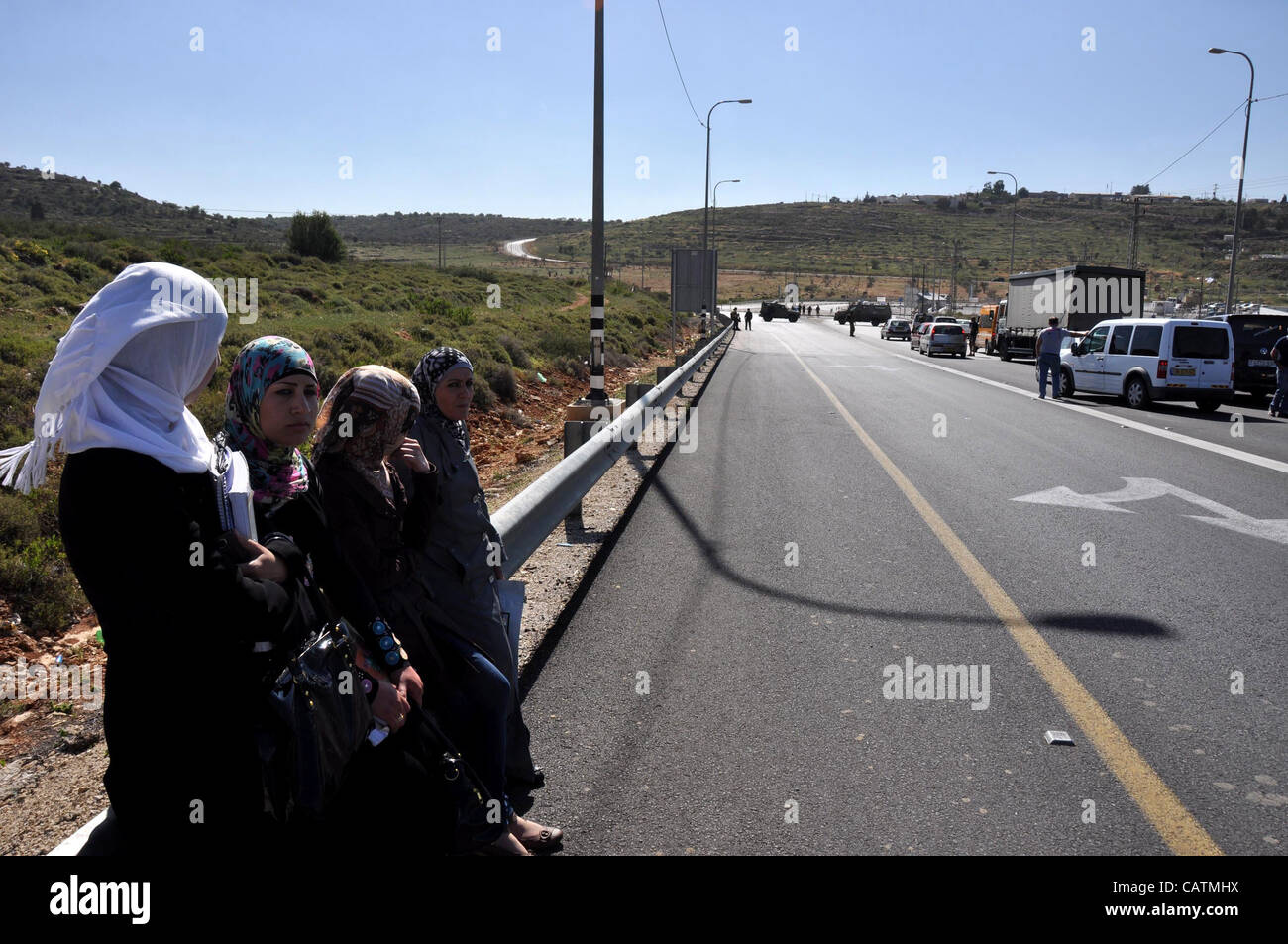 April 21, 2012 - Nablus, West Bank, Palestinian Territory - Israeli ...