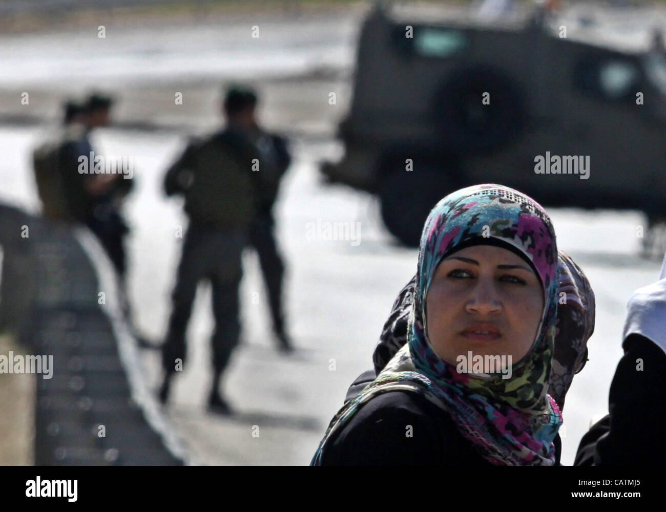 April 21, 2012 - Nablus, West Bank, Palestinian Territory - Israeli ...