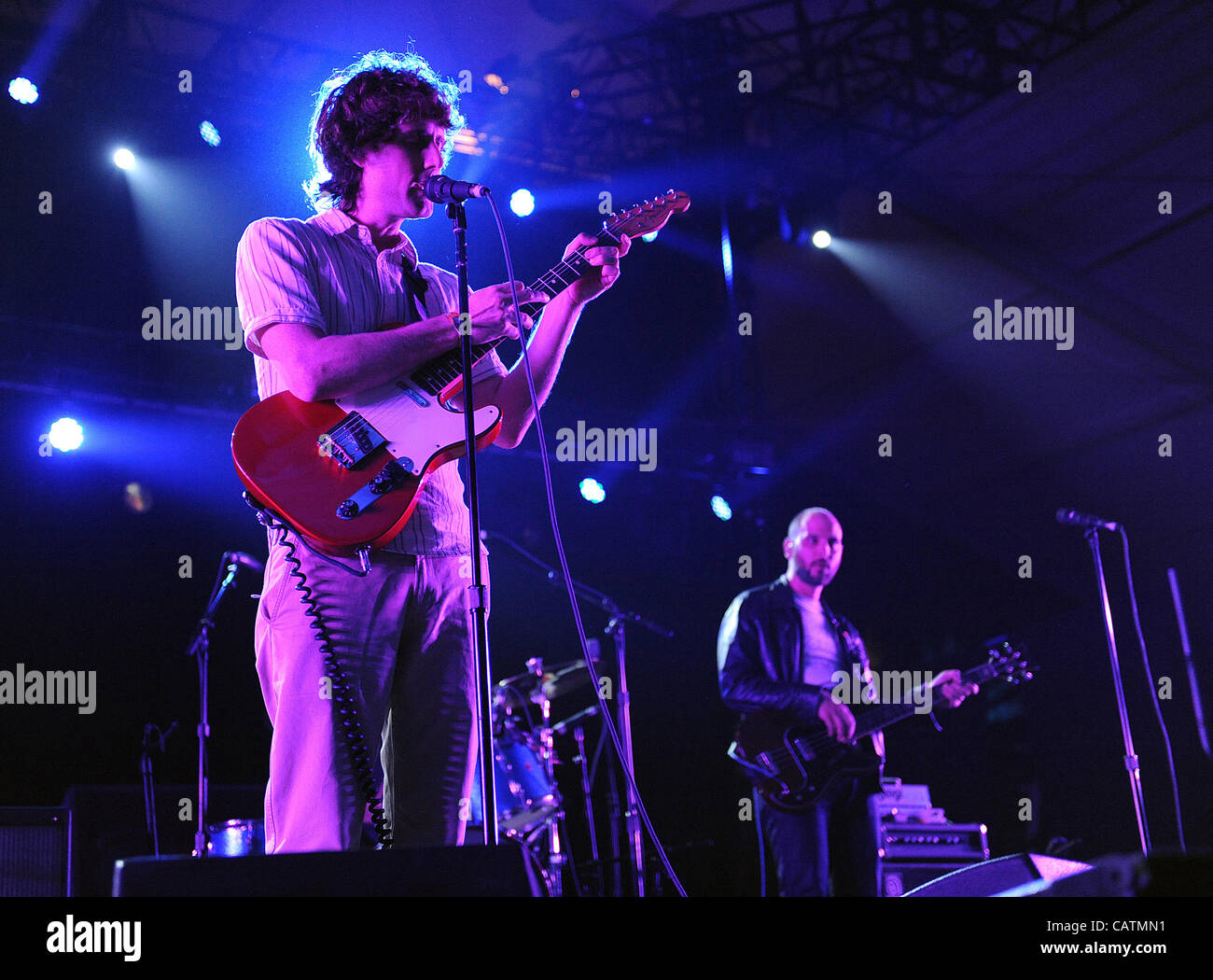 Apr 20, 2012 - Indio, California; USA - Musician LUKE JENNER of the ...
