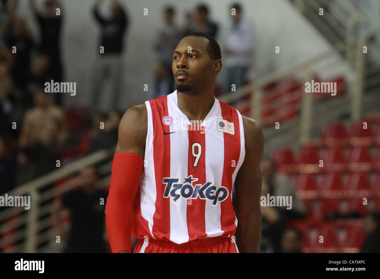 RICHARD ELMER "JOEY" DORSEY during Greek champioship match between Paok ...