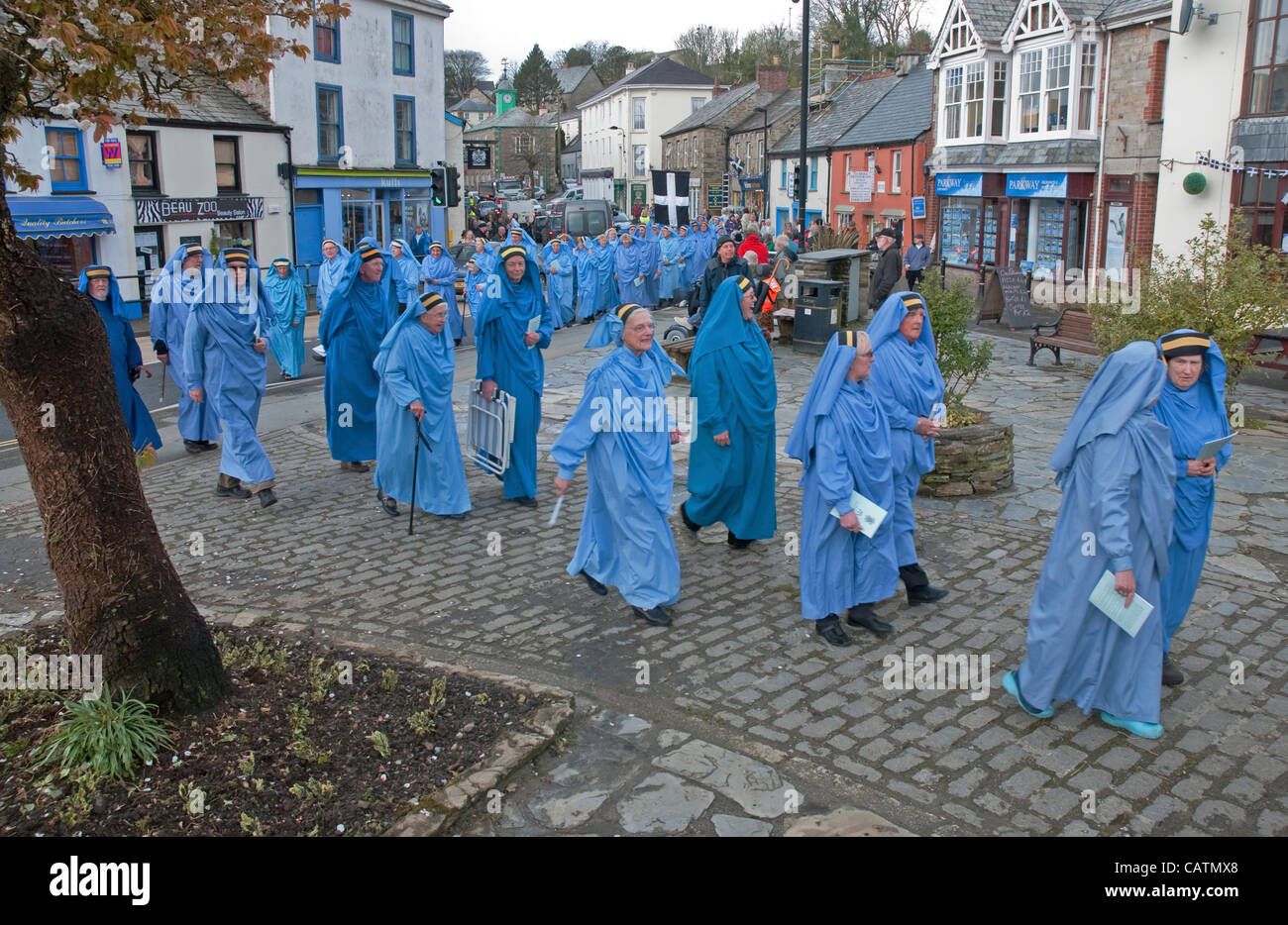 Gorsedd ceremony cornwall hi-res stock photography and images - Alamy