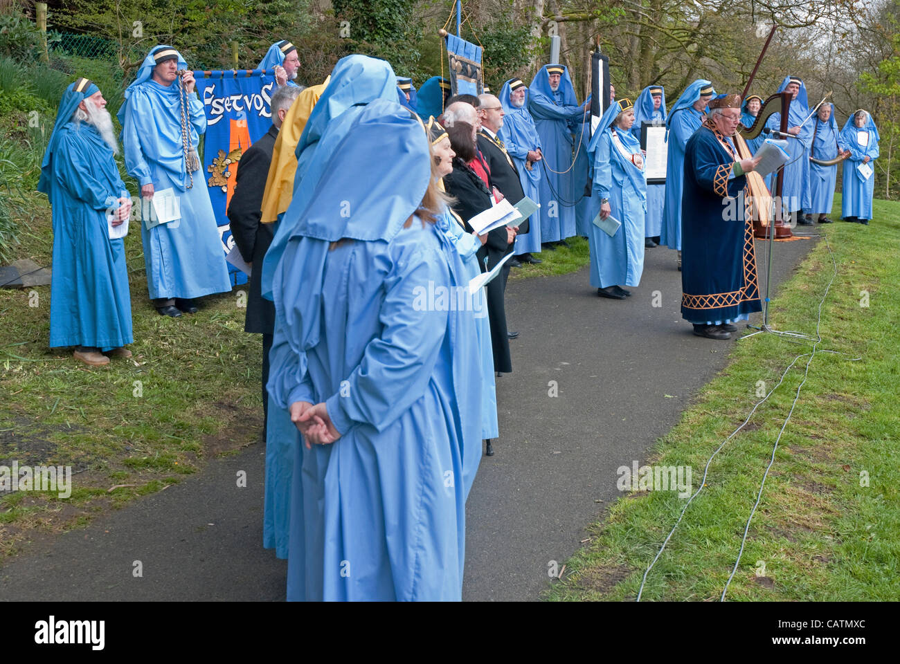 Gorsedd ceremony cornwall hi-res stock photography and images - Alamy