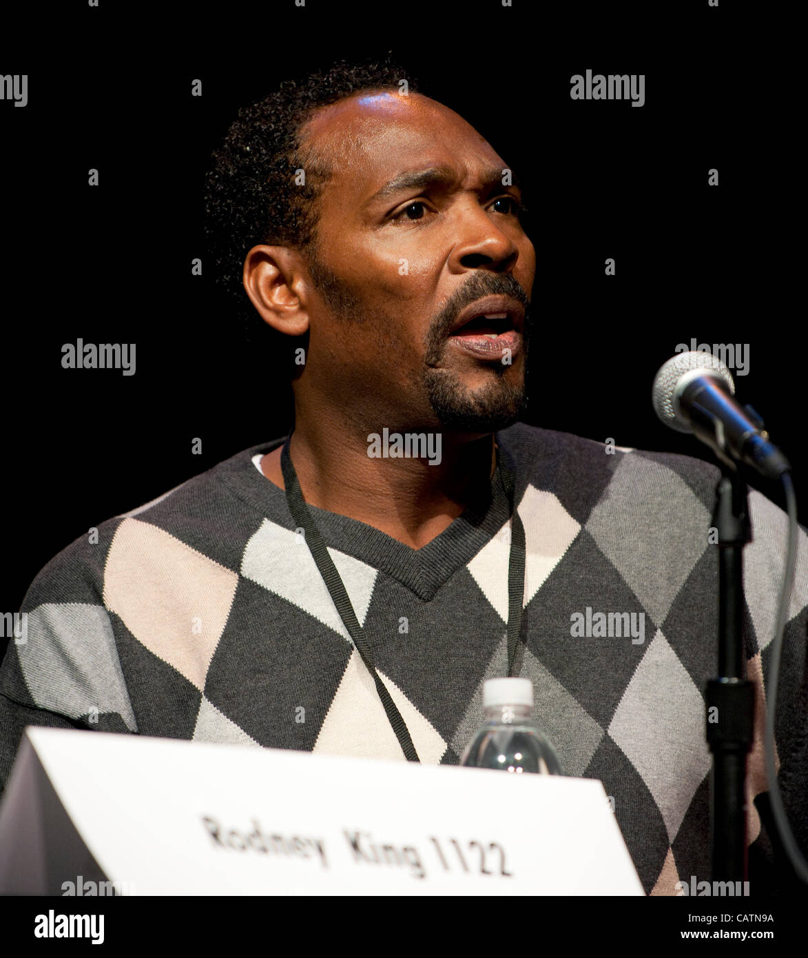 April 21 2012 Los Angeles Ca Usa Rodney King The Man Whose