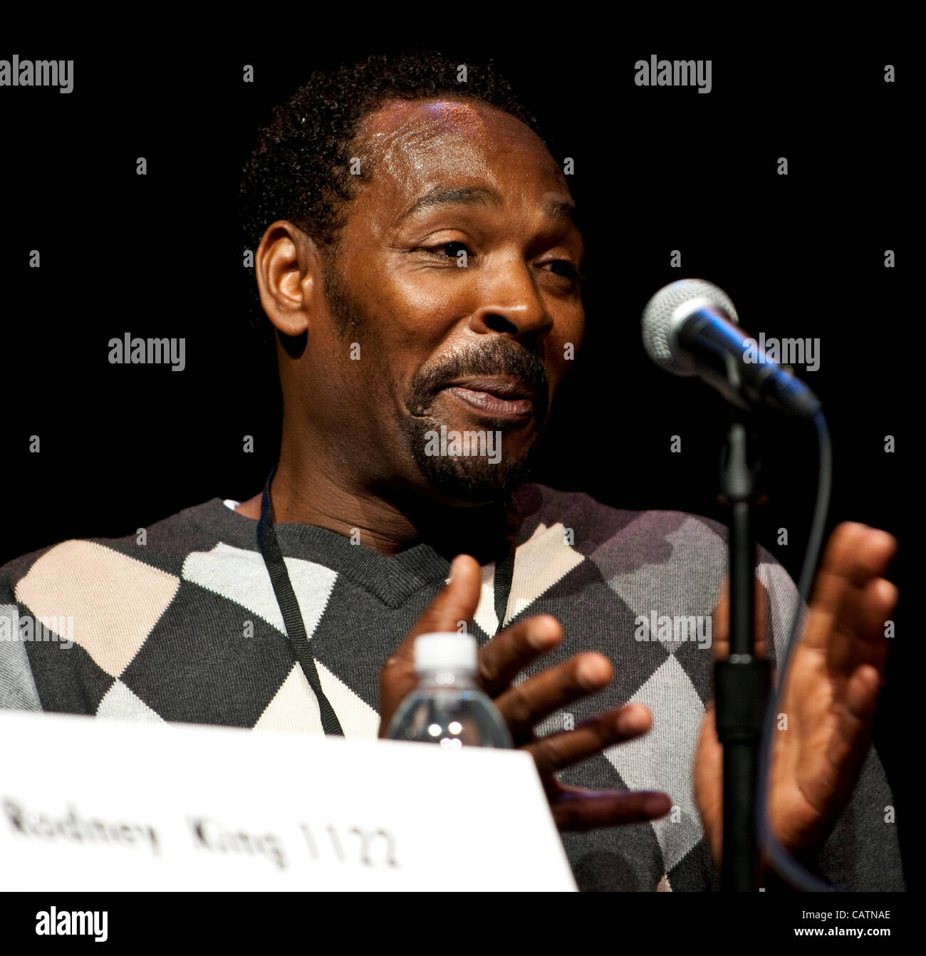 April 21 2012 Los Angeles Ca Usa Rodney King The Man Whose
