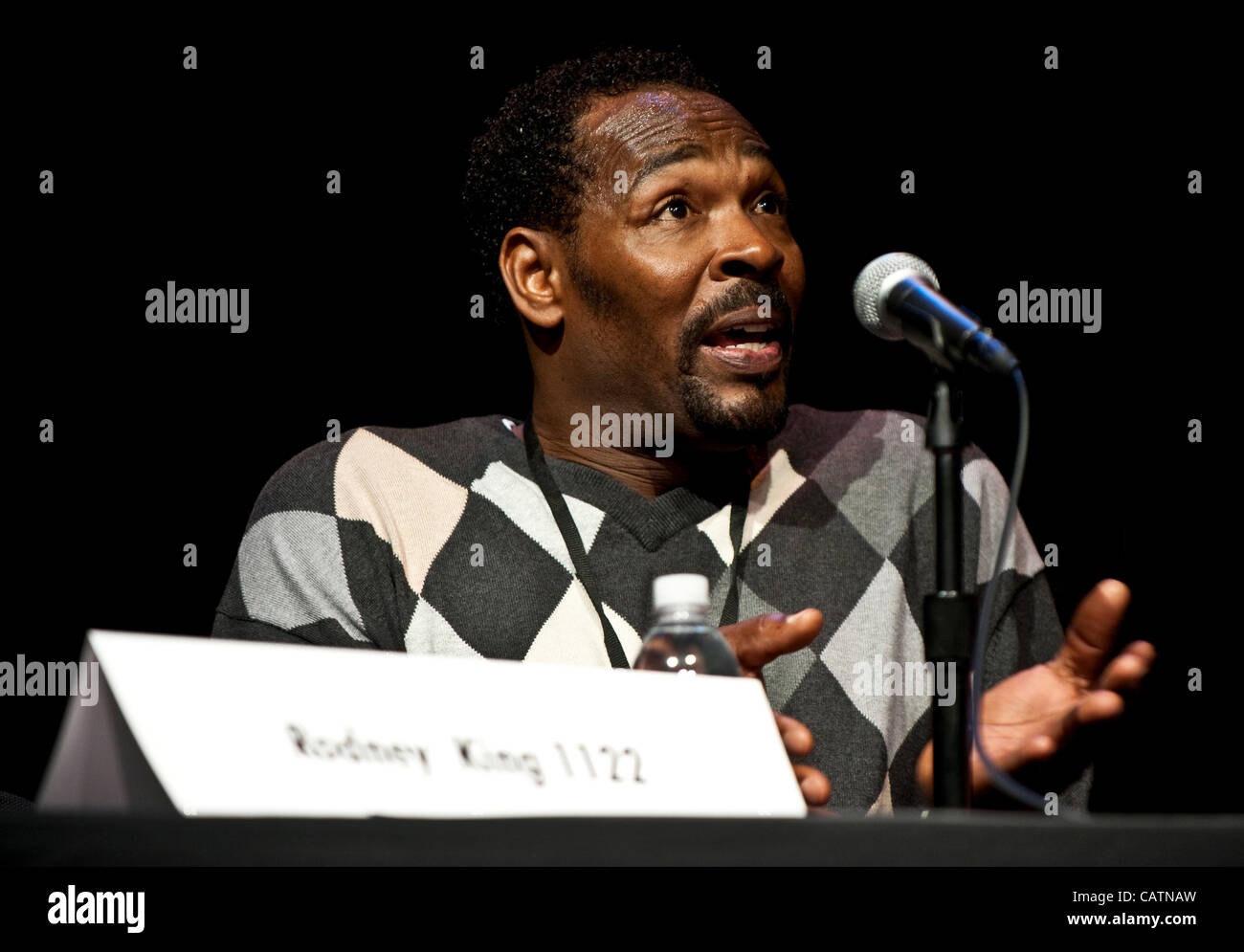 April 21 2012 Los Angeles Ca Usa Rodney King The Man Whose