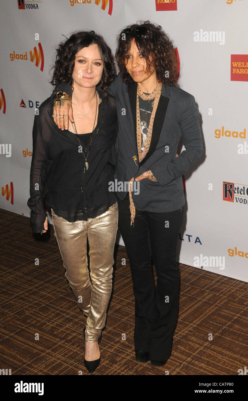 April 21, 2012 - Los Angeles, California, U.S. - Sara Gilbert, Linda ...