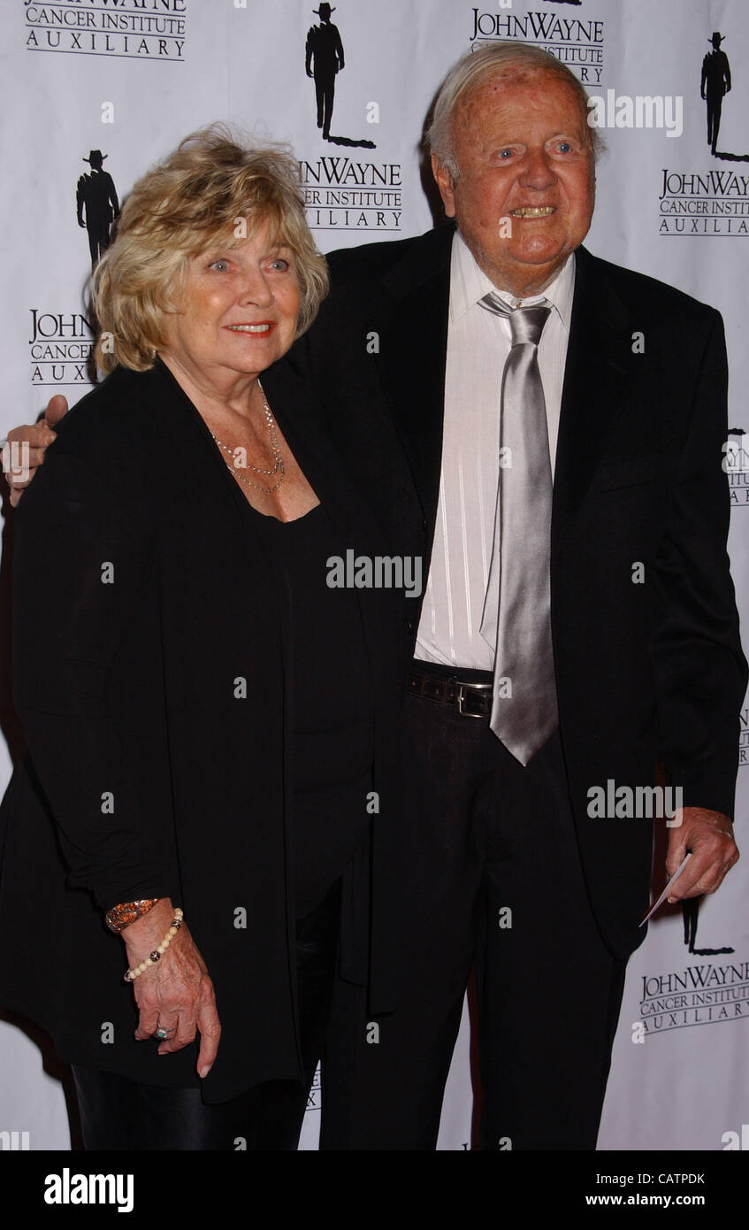 April 21, 2012 - Hollywood, California, U.S. - Dick Van Patten & Wife ...