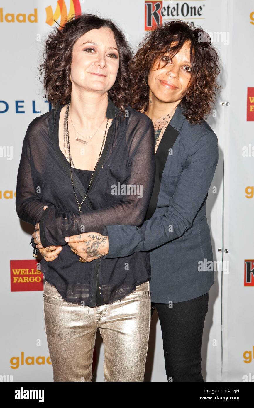 Sara Gilbert, Linda Perry in attendance for The 23rd Annual GLAAD Media ...