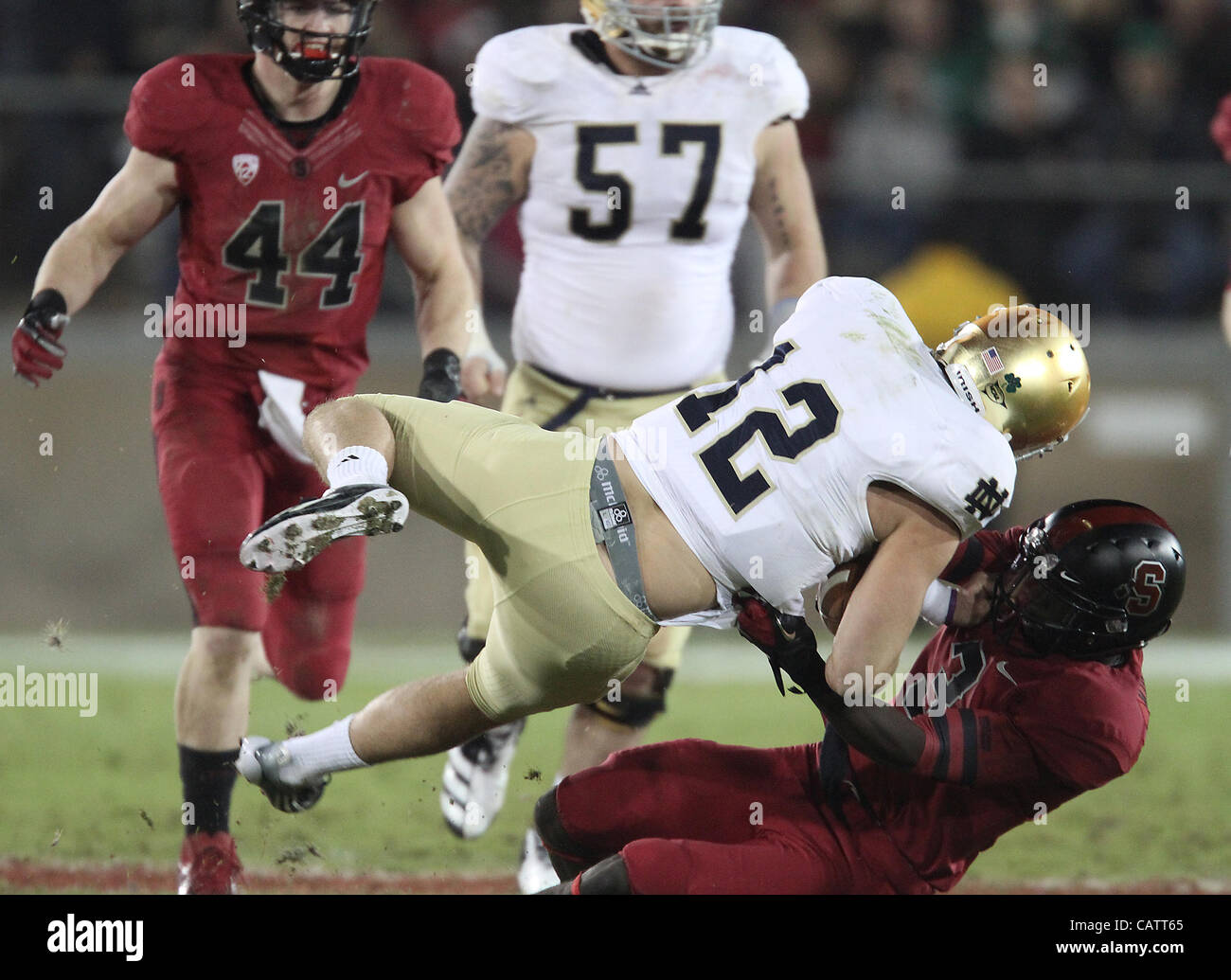 Nov. 26, 2011 - Palo Alto, California, USA - Notre Dame Fighting Irish ...