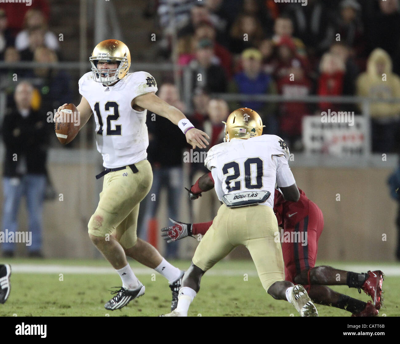 Nov. 26, 2011 - Palo Alto, California, USA - Notre Dame Fighting Irish ...