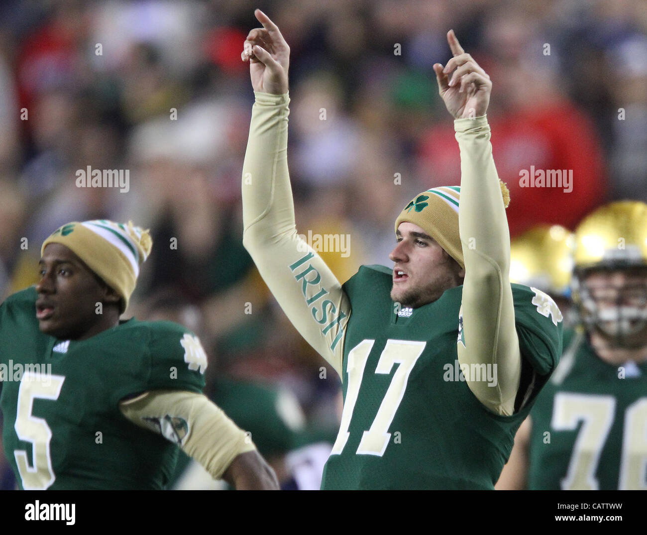 Nov. 12, 2011 - Washington Dc, Maryland, USA - Notre Dame Fighting ...