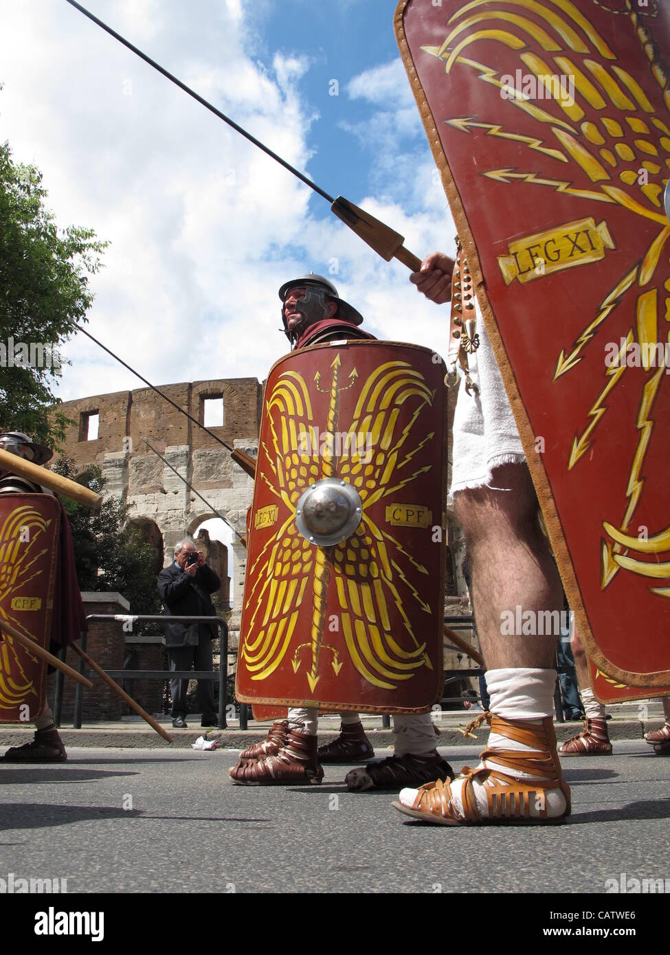 Celebrations for birth of rome hi-res stock photography and images - Alamy