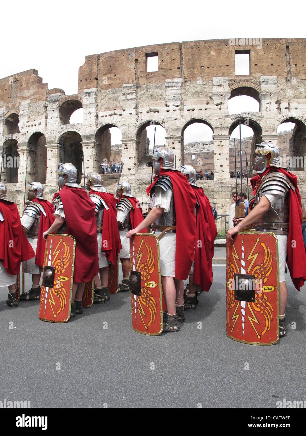 2765 Birthday - Birth of Rome celebrations by the colosseum, Rome ...