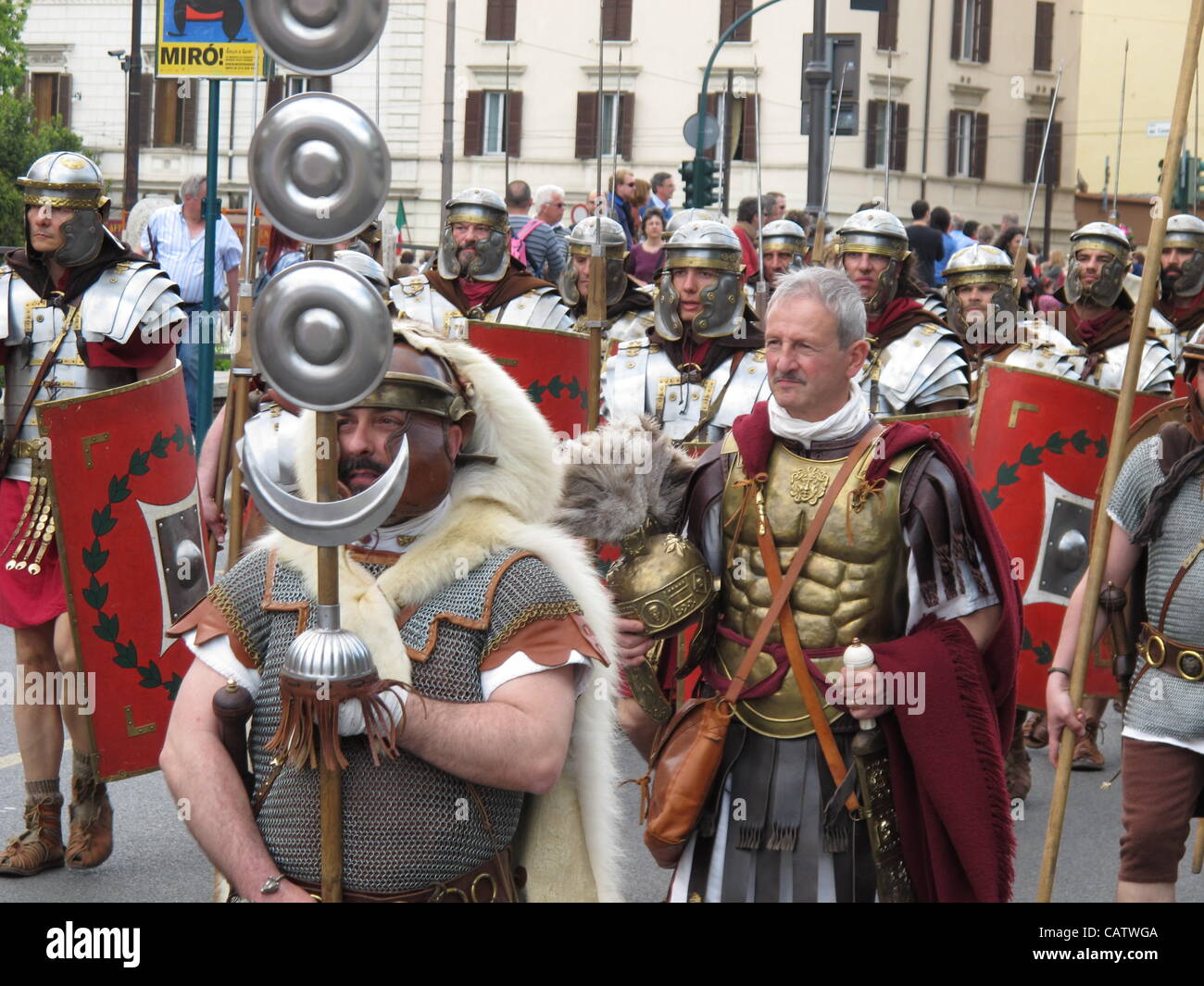 Celebrations for birth of rome hi-res stock photography and images - Alamy