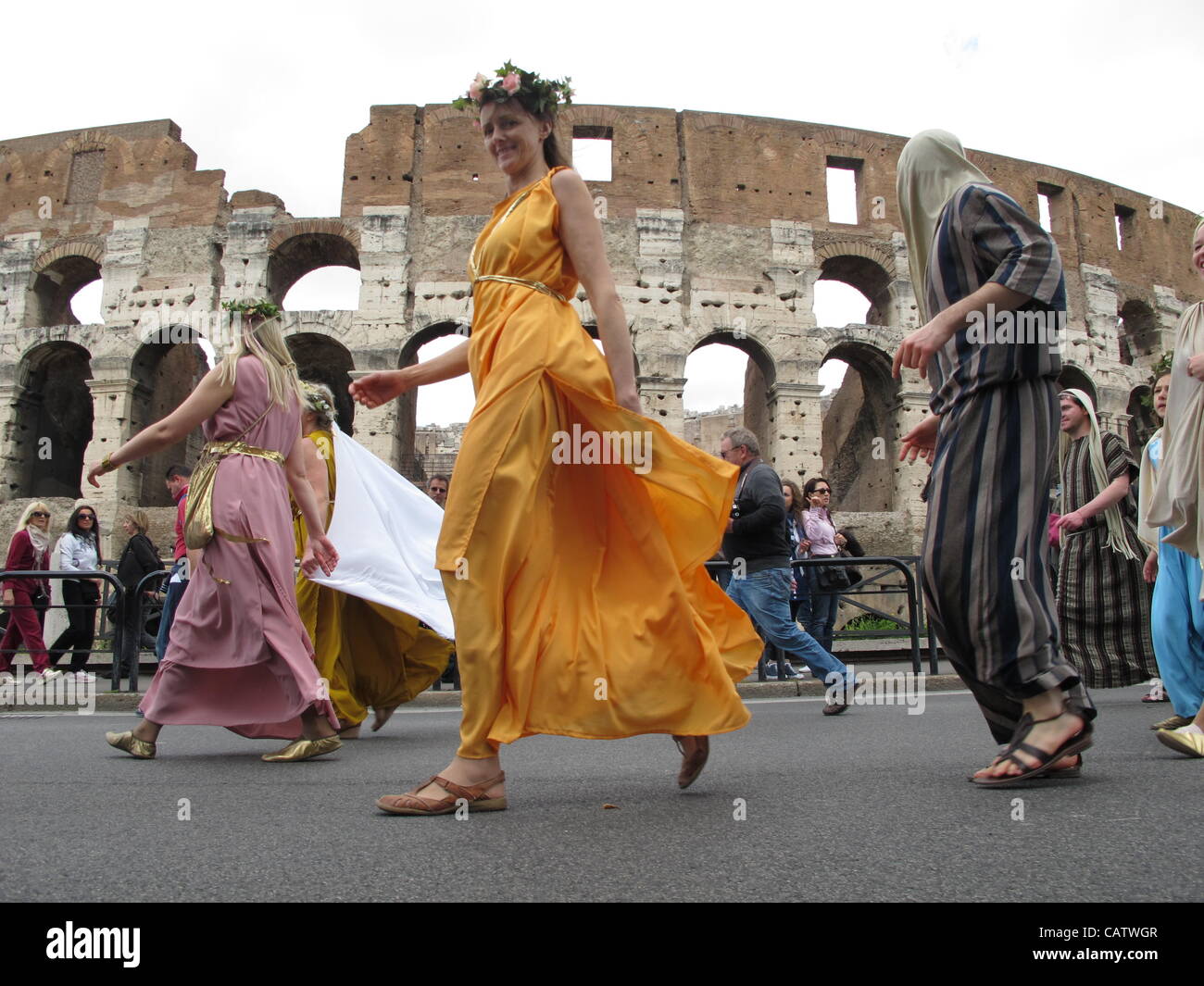 Celebrations for birth of rome hi-res stock photography and images - Alamy