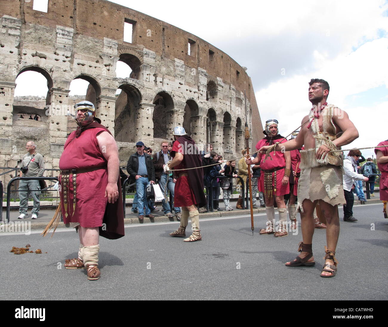 Rome emperor guards hi-res stock photography and images - Alamy