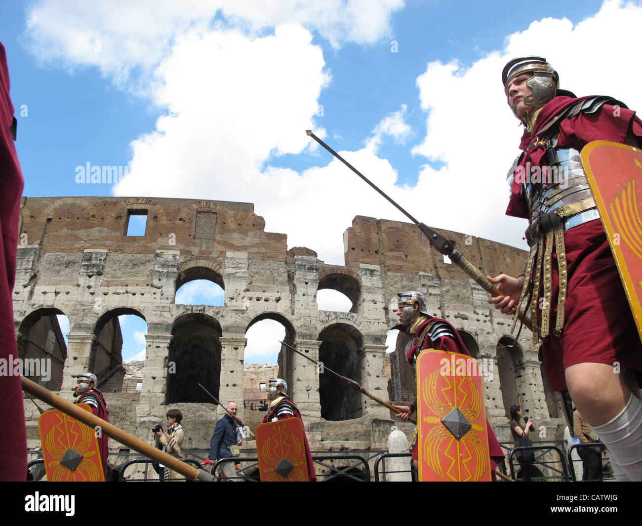 2765 Birthday - Birth of Rome celebrations by the colosseum, Rome ...