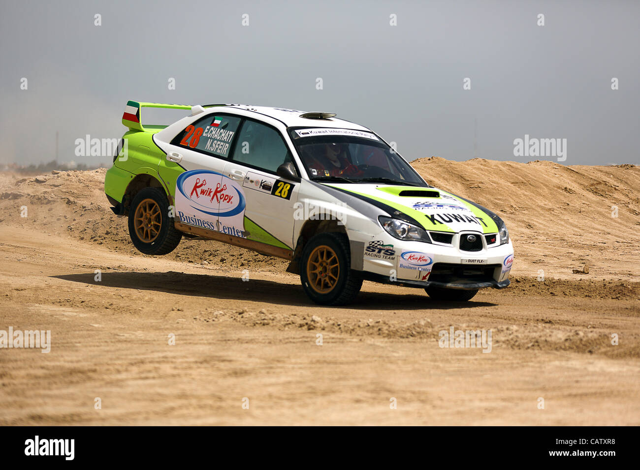 Rally racing jump hi-res stock photography and images - Alamy
