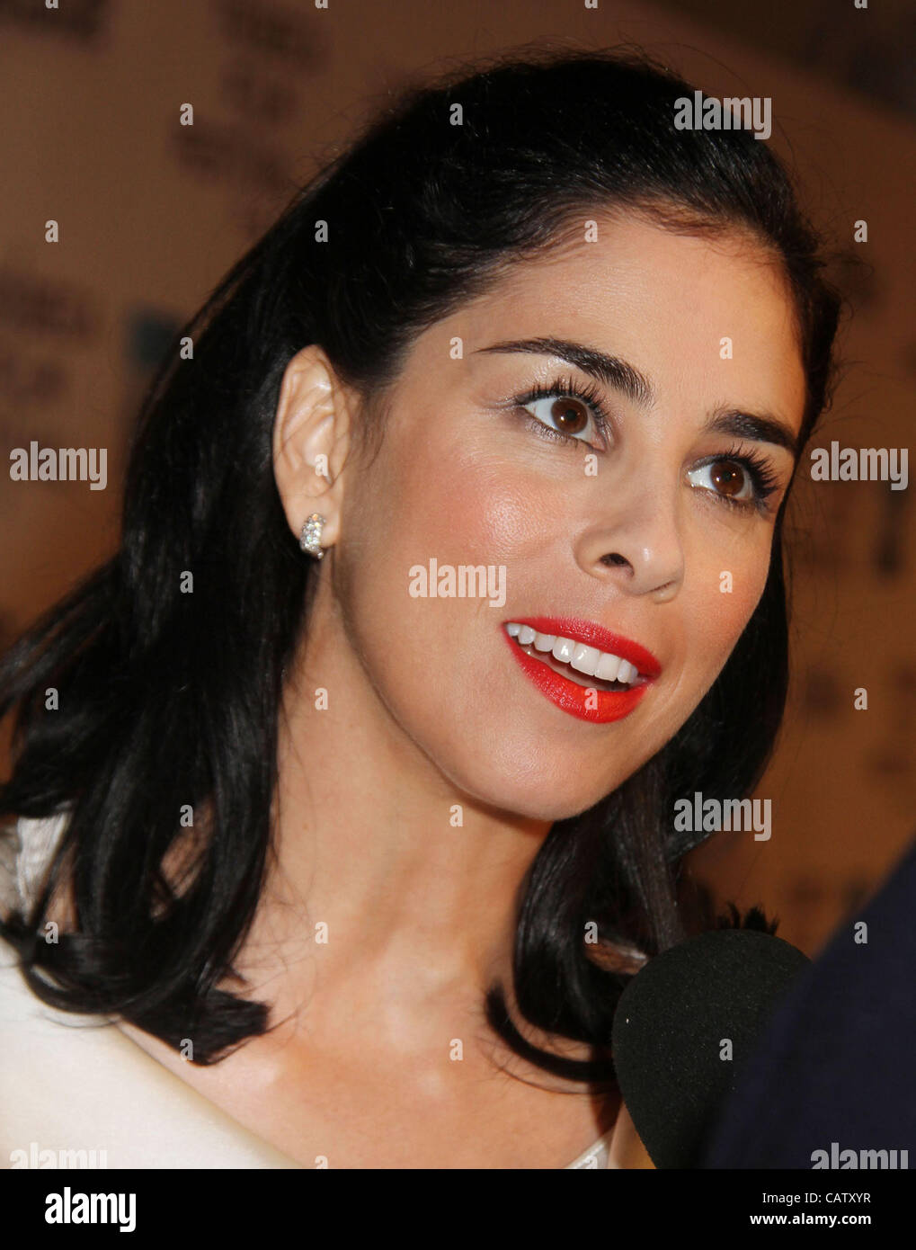 April 22, 2012 - New York, New York, U.S. - Actress SARAH SILVERMAN ...