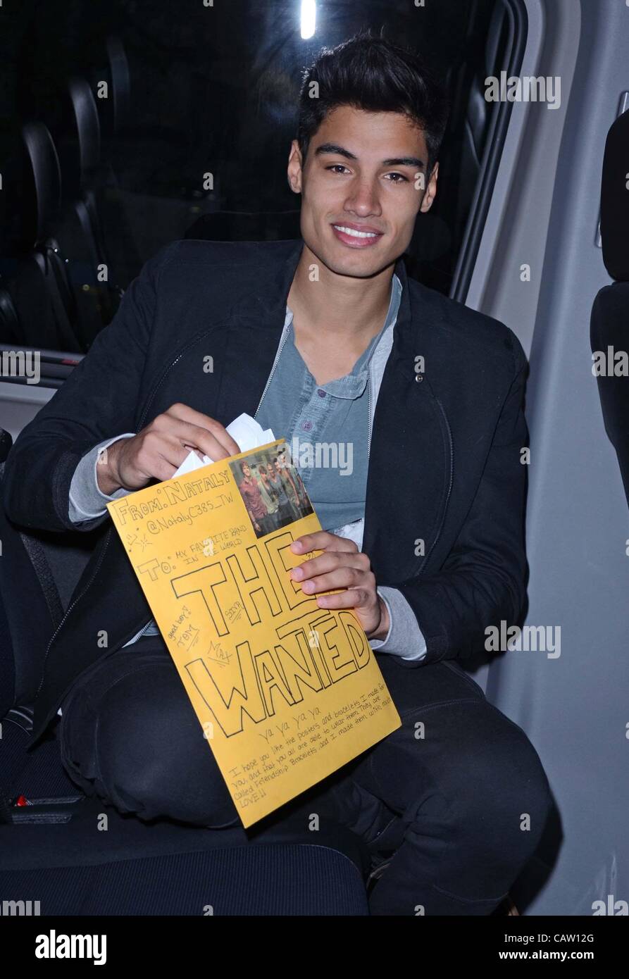 Siva Kaneswaran, the Wanted, at Z100 out and about for CELEBRITY ...