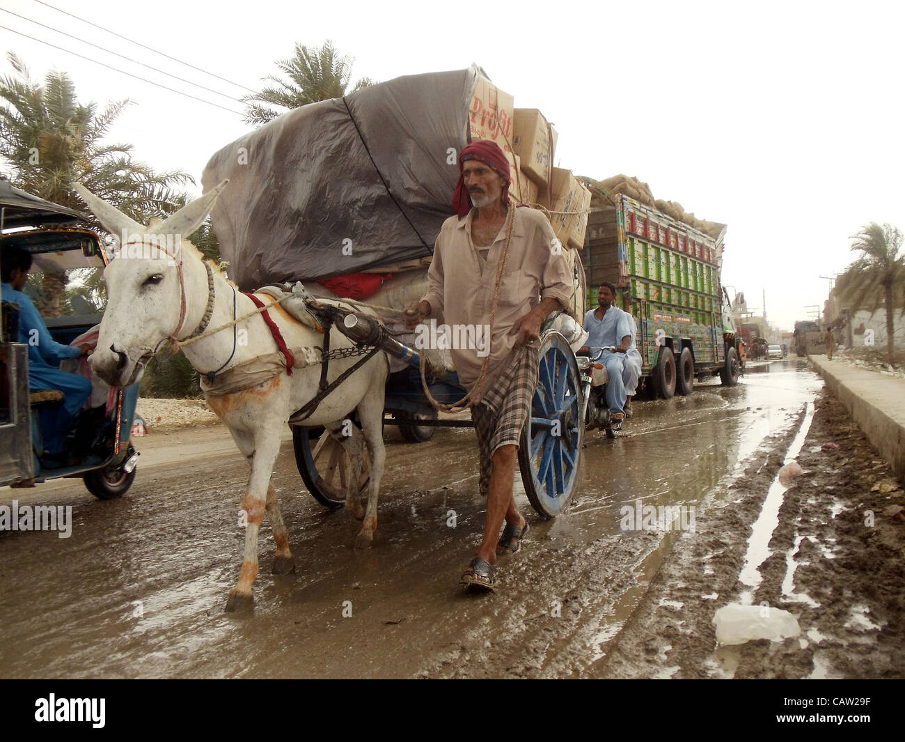 Plastic sheet covered boxes hi-res stock photography and images - Alamy