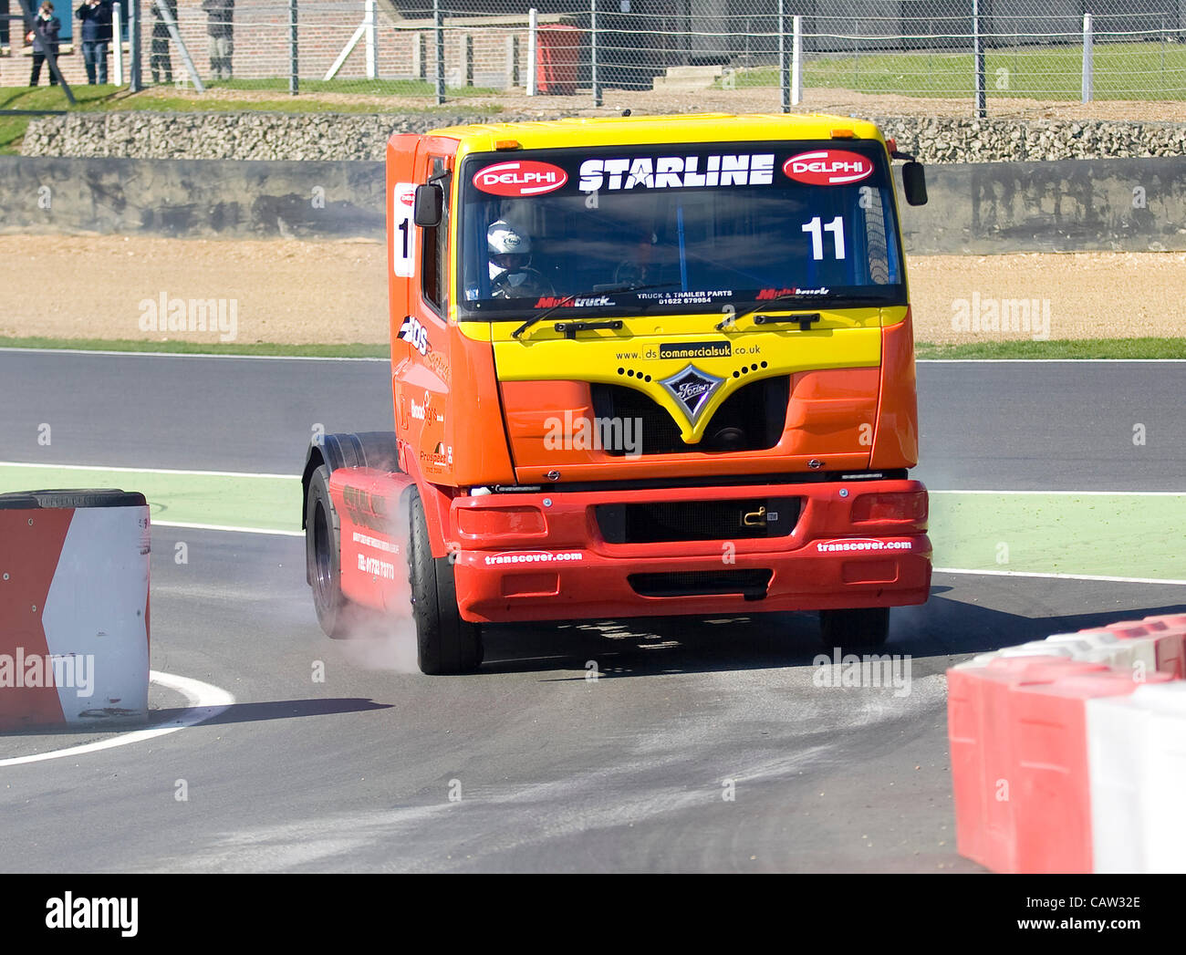 22.04.2012 Brands Hatch, Dave smith driving the DS Racing Foden Alpha ...