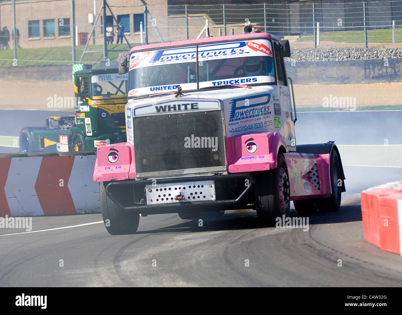 22.04.2012 Brands Hatch, Brian Burt driving the Team Burt Truck racing ...
