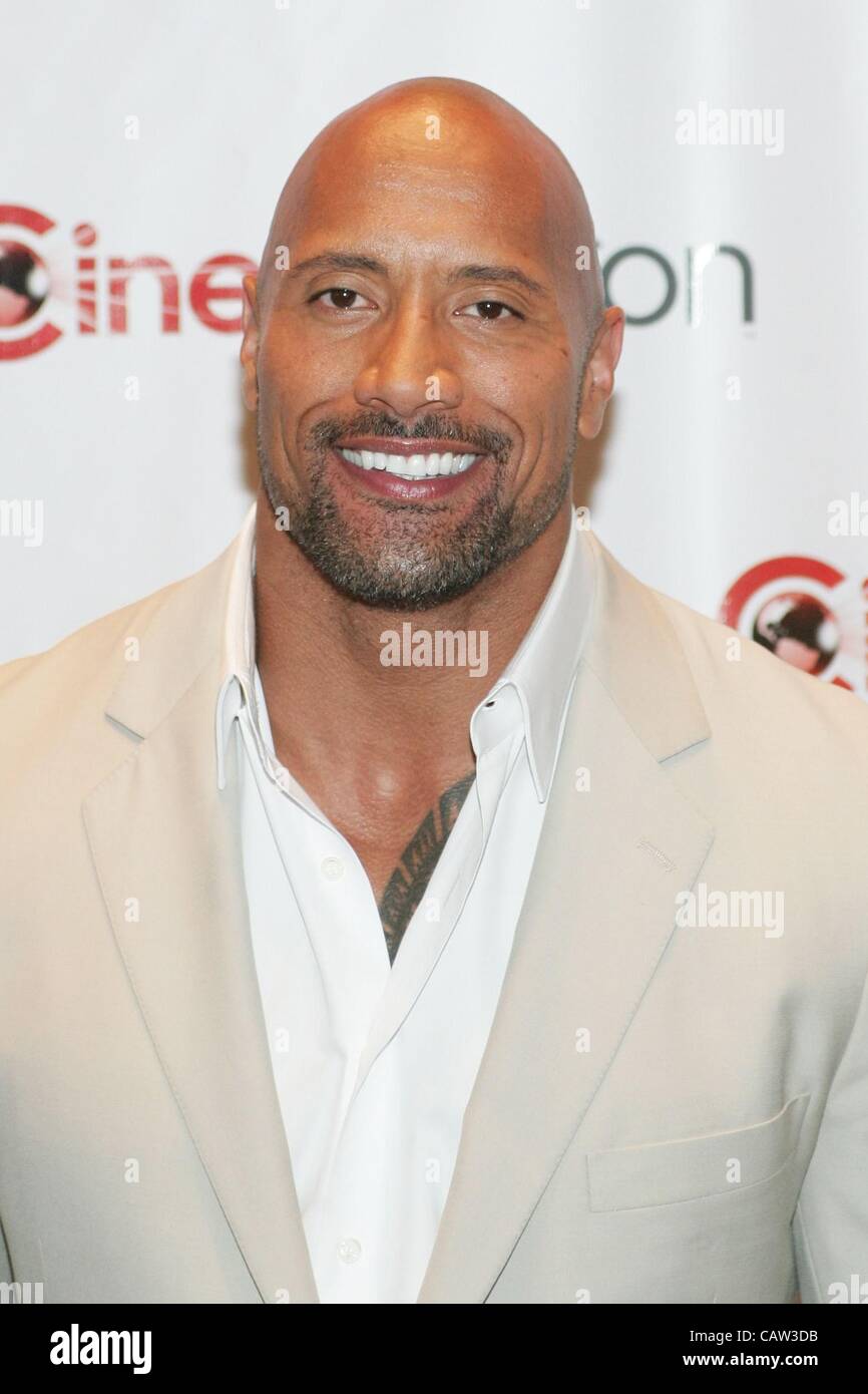 Dwayne Johnson at arrivals for Paramount Pictures and DreamWorks ...