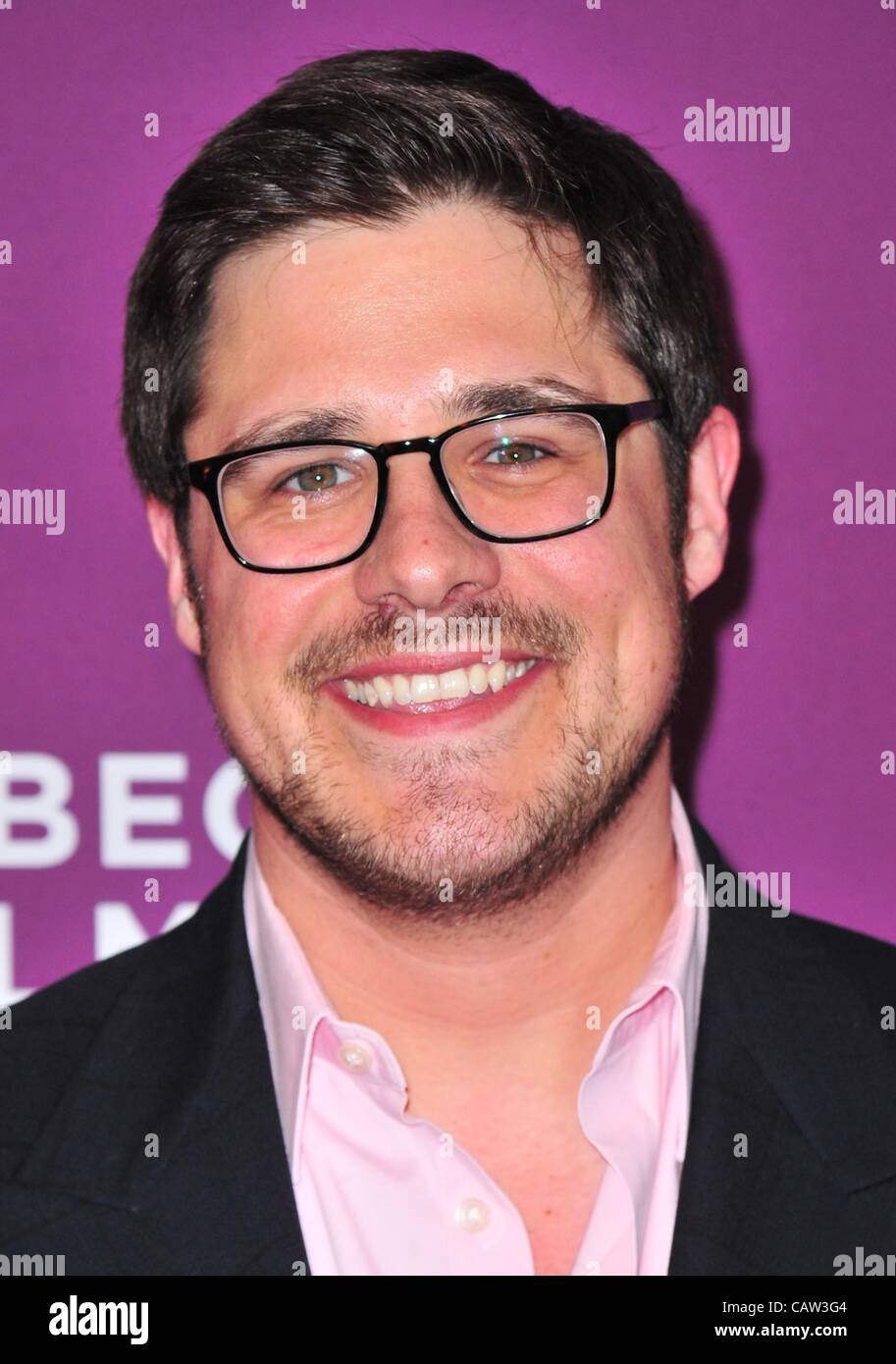 Rich Sommer at arrivals for GIANT MECHANICAL MAN Premiere at Tribeca ...