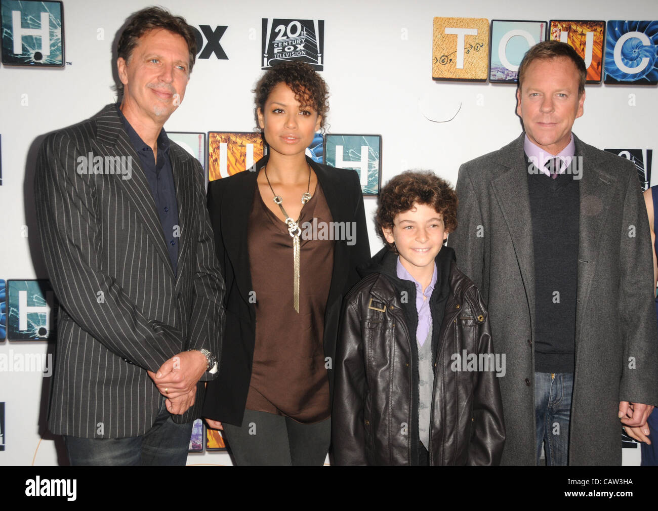 April 23, 2012 - Los Angeles, California, U.S. - Tim Kring, Gugu Mbatha ...