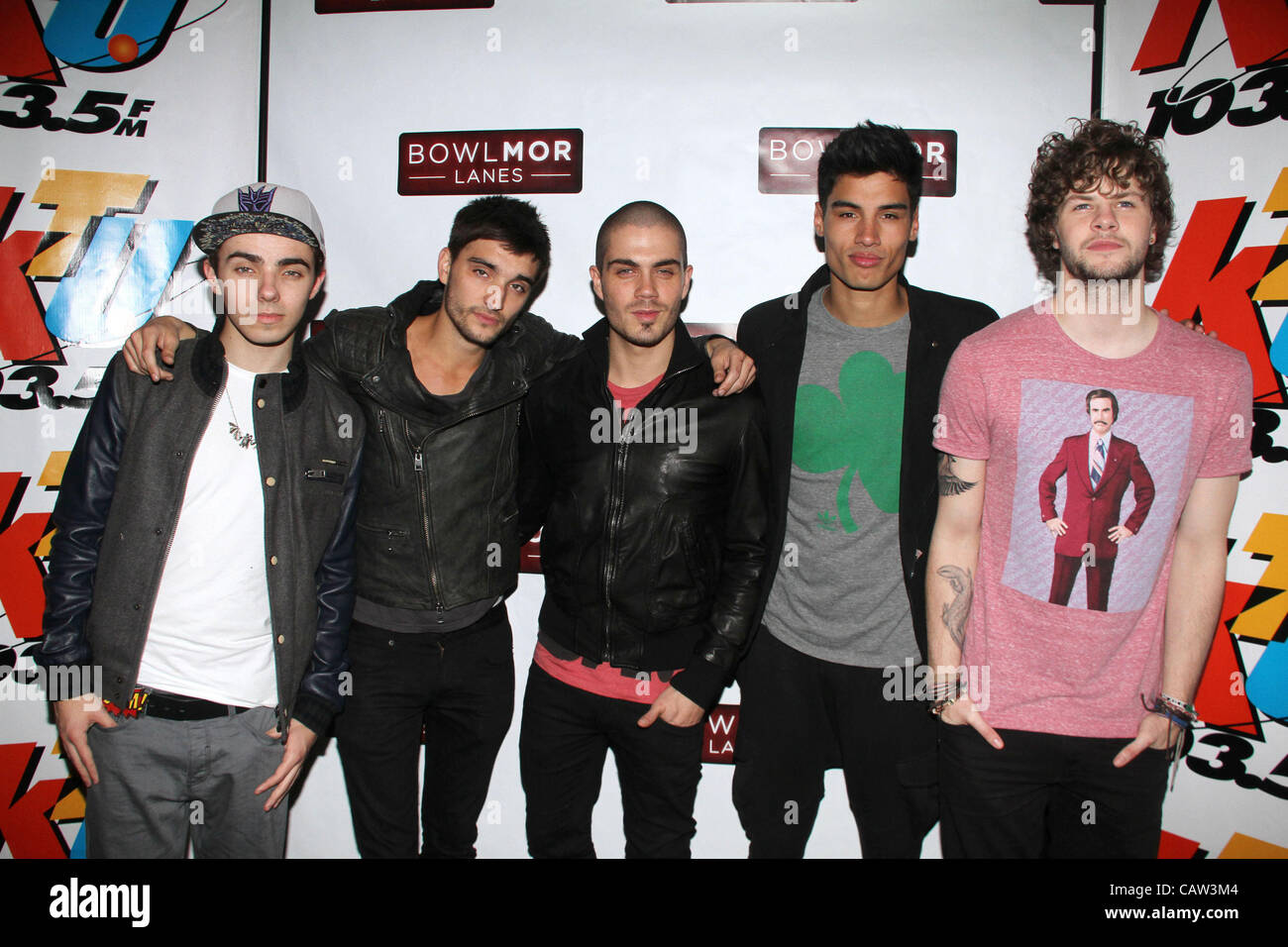 Tom parker from band wanted hi-res stock photography and images - Alamy