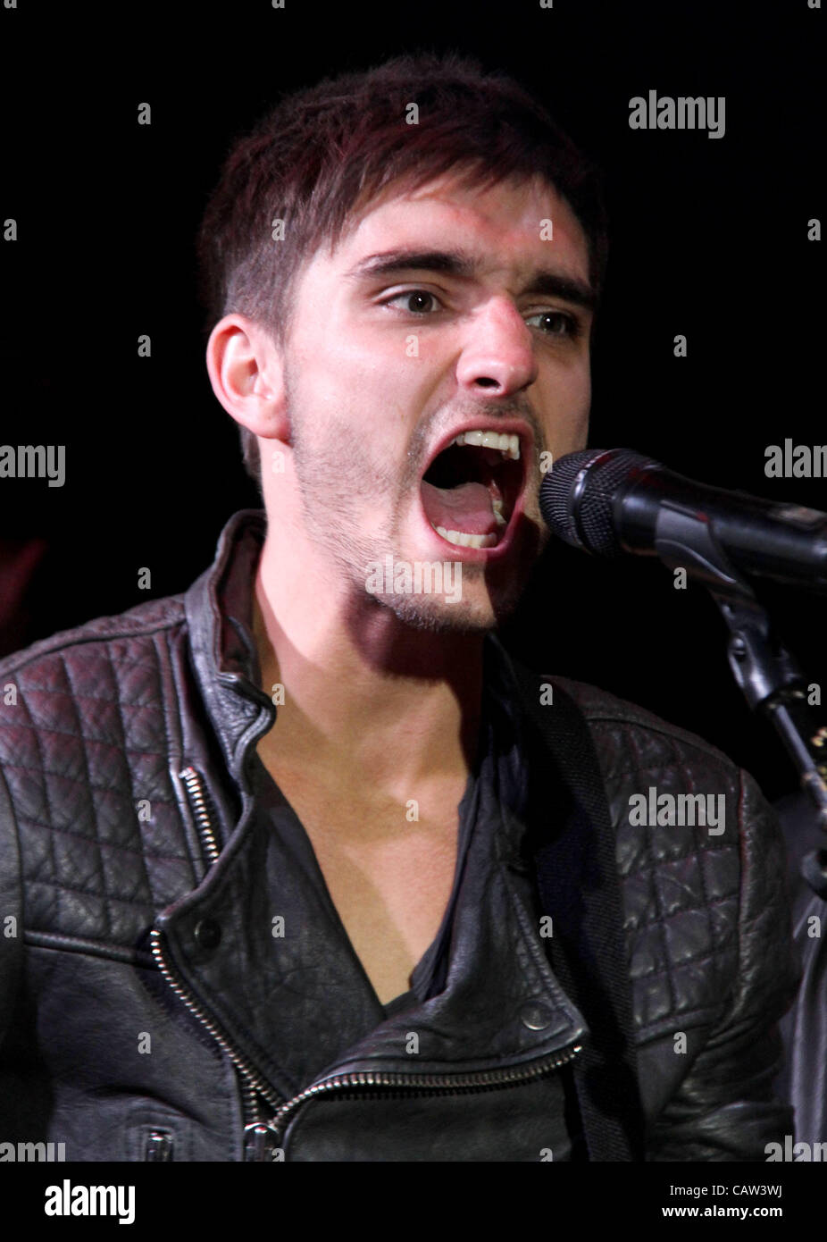 April 23, 2012 - New York, New York, U.S. - Singer TOM PARKER from the ...