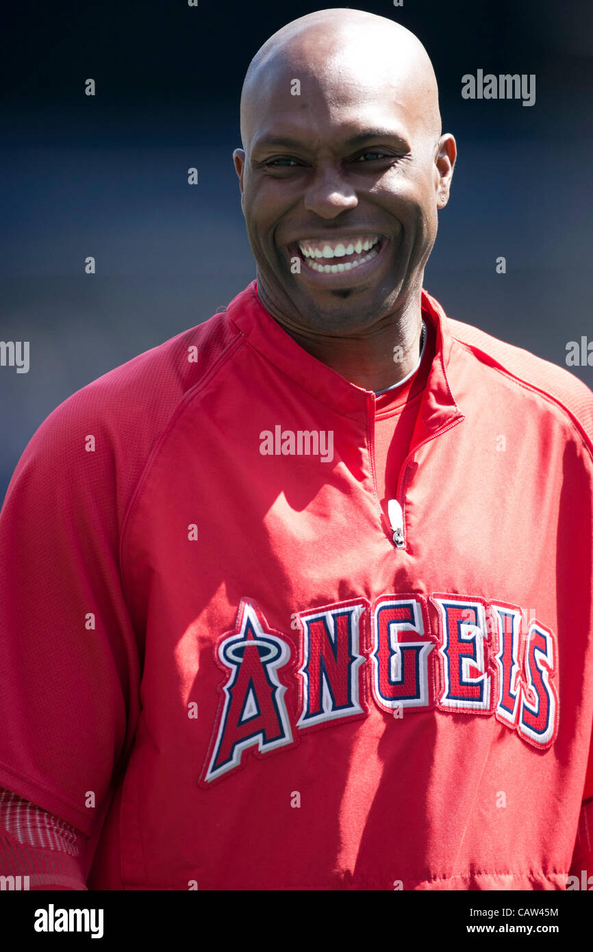 Torii Hunter (Angels), APRIL 13, 2012 - MLB : Torii Hunter of the Los ...