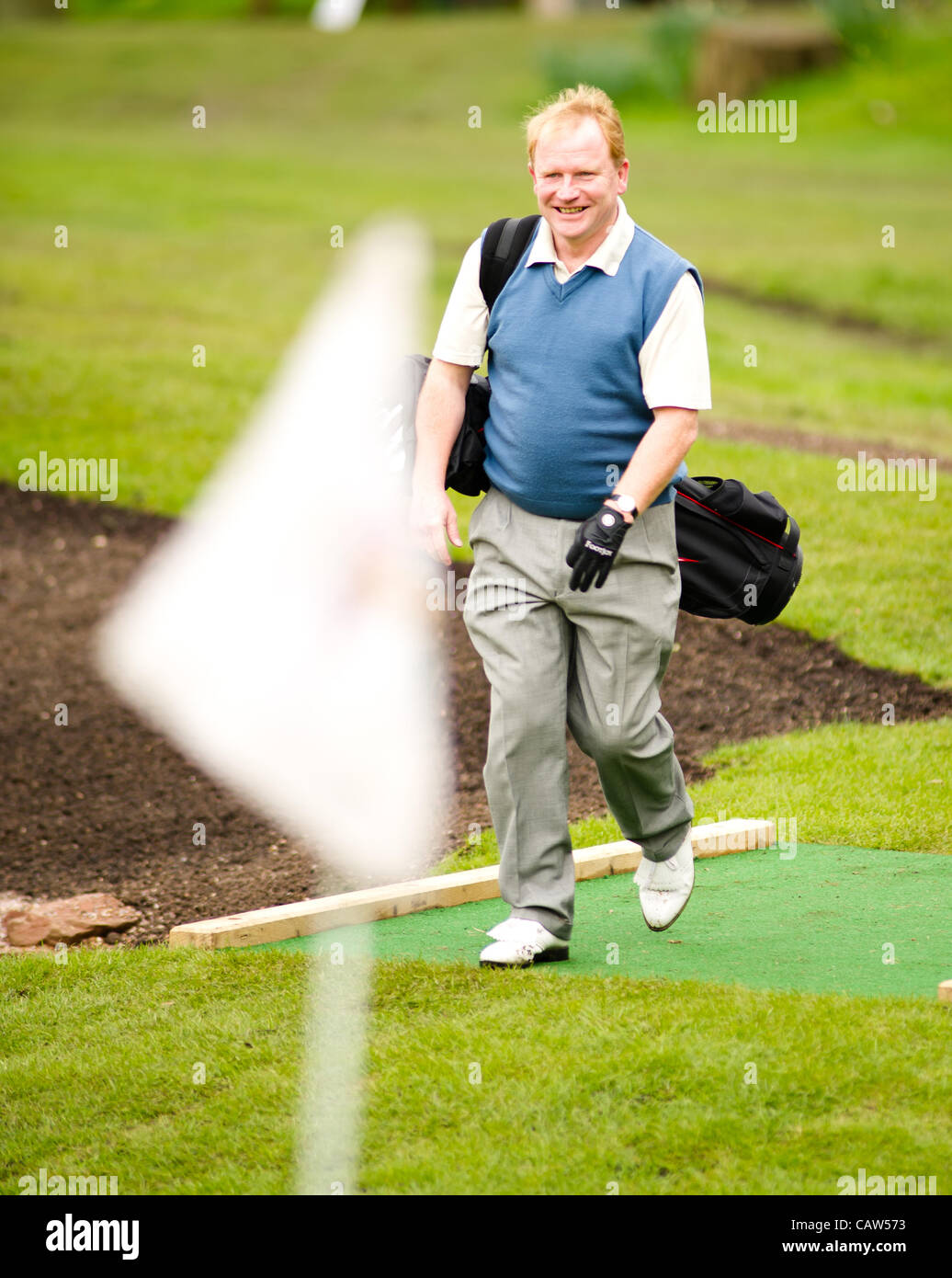 20.04.2012 Solihull, England. Former Coventry City Players play a round ...