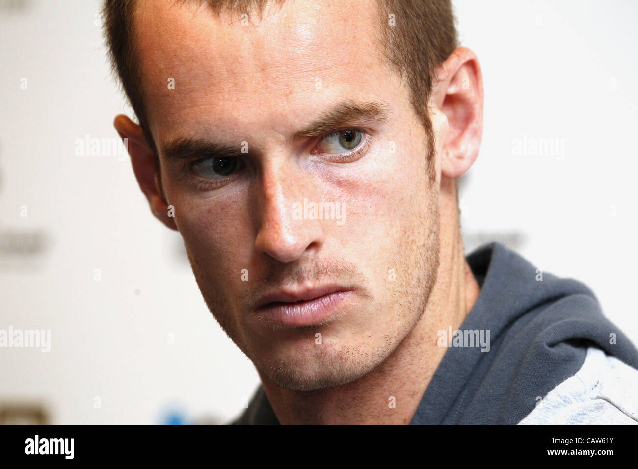 April 24, 2012 - ANDY MURRAY (GBR), number 2 seed, gives press ...