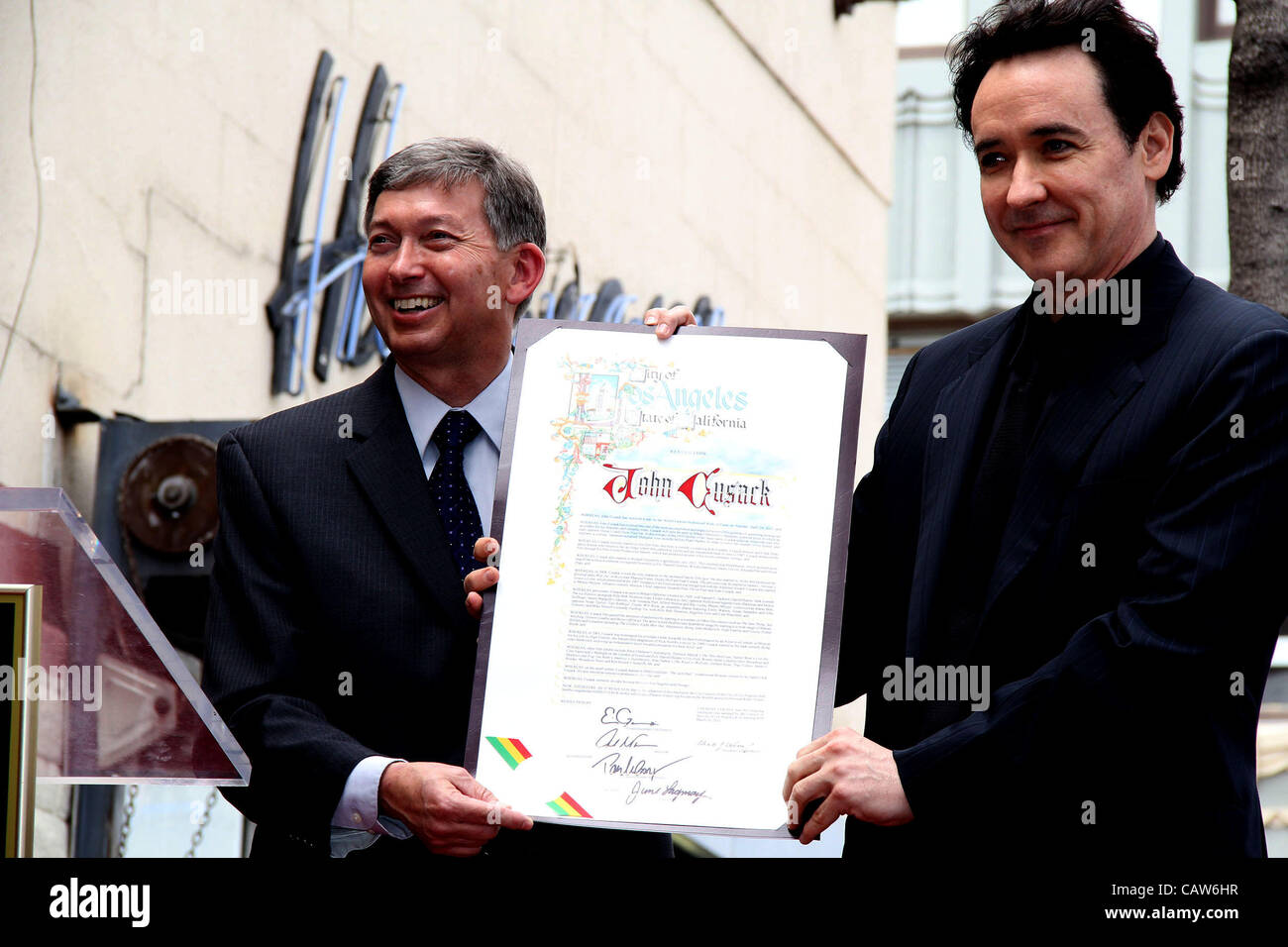 Hollywood, California, U.S. - I15504CHW .John Cusack Honored With Star ...