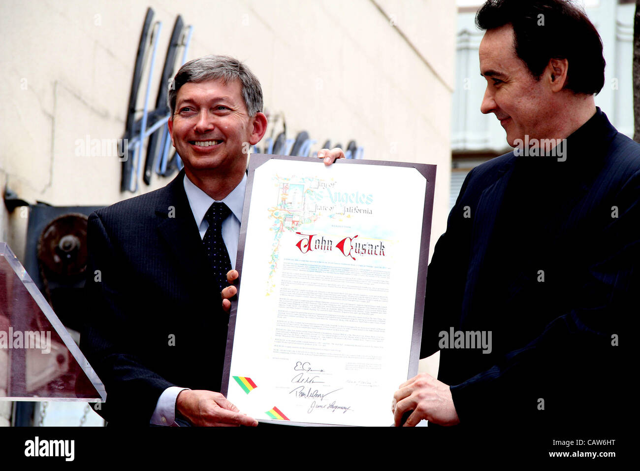 Hollywood, California, U.S. - I15504CHW .John Cusack Honored With Star ...