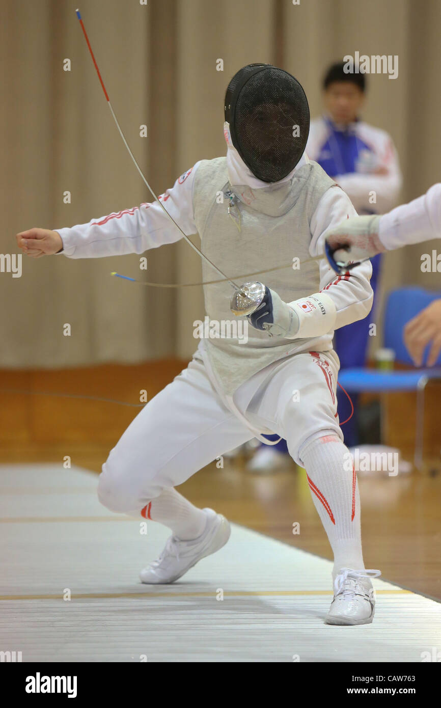 Kenta Chida (JPN), APRIL 23, 2012 - Fencing : Asian Fencing ...