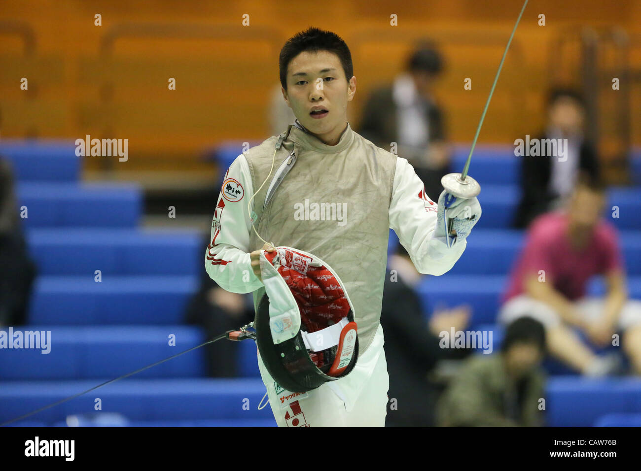 Suguru Awaji (JPN), APRIL 23, 2012 - Fencing : Asian Fencing ...
