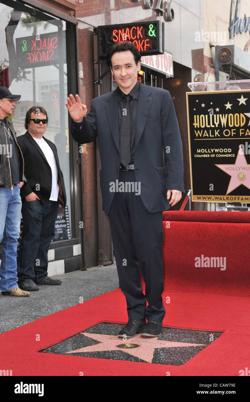 John Cusack at the induction ceremony for Star on the Hollywood Walk of ...