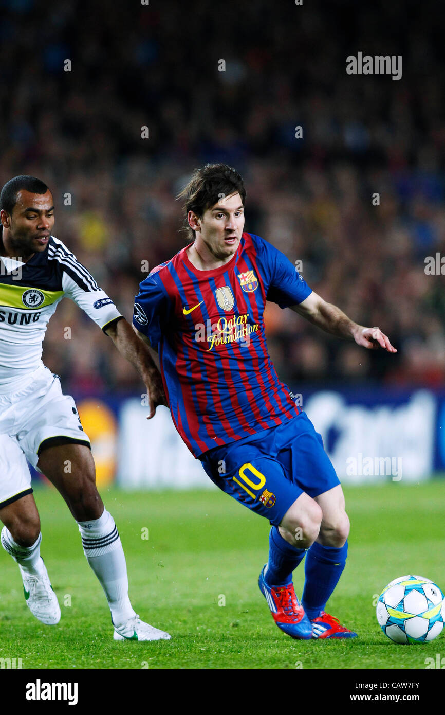 Lionel Messi (Barcelona) APRIL 24, 2012 - Football / Soccer : UEFA ...