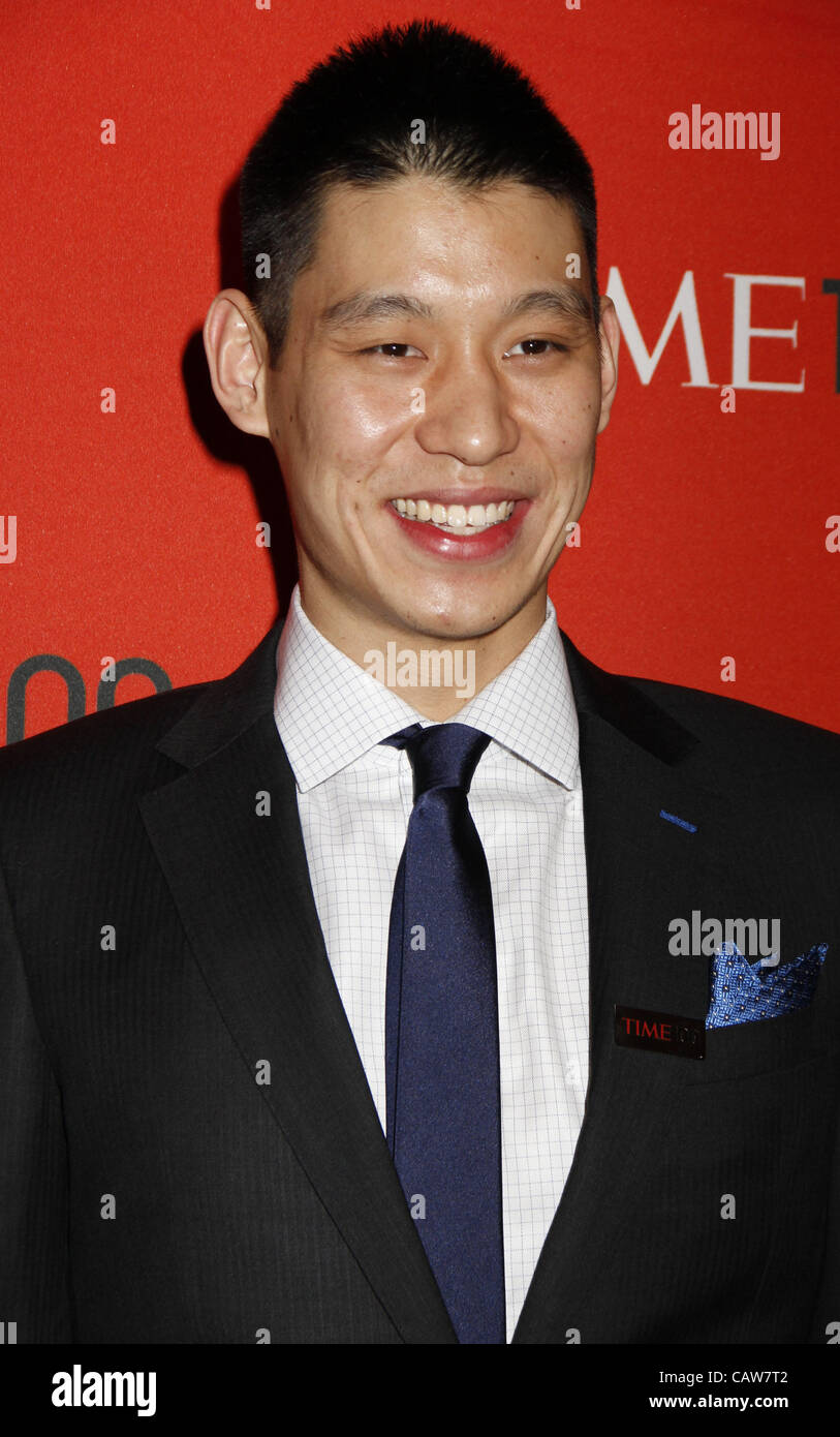 April 24, 2012 - New York, New York, U.S. - Jeremy Lin arrives for the ...